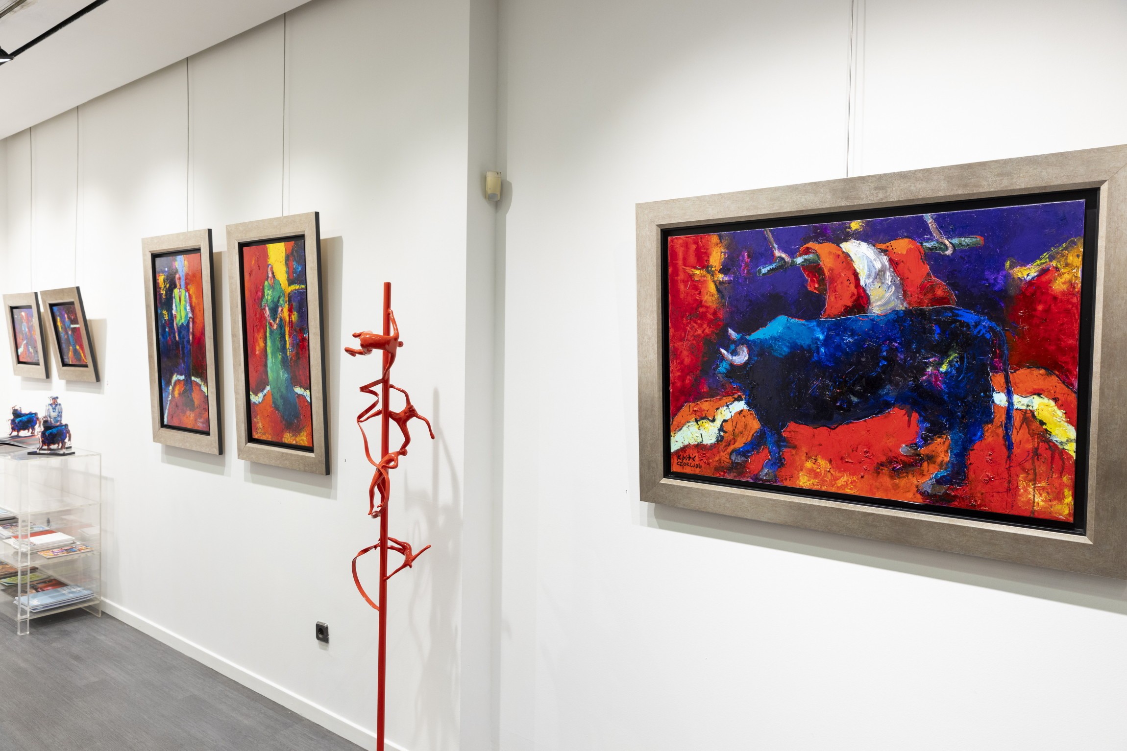 Εγκαίνια Έκθεσης του Κωστή Γεωργίου στην Kapopoulos Fine Arts στη ...